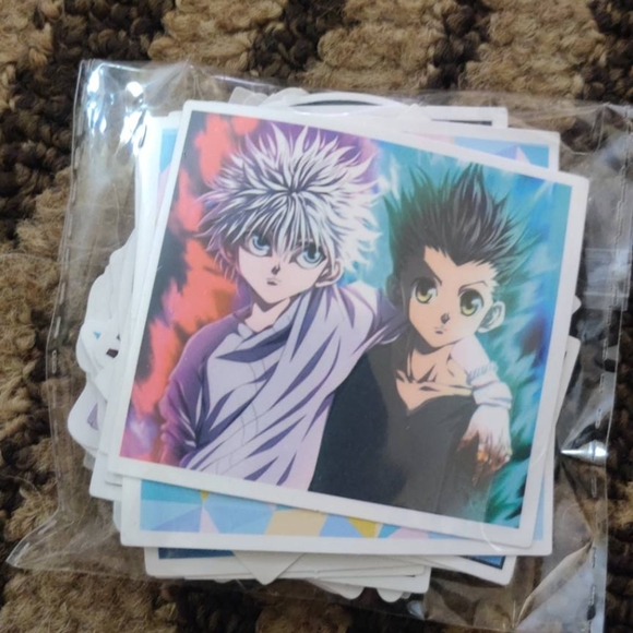 No Brand | Accessories | Hunter X Hunter 5 Pcs Sticker Set Anime | Poshmark